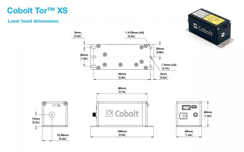 Cobolt Tor™ Series - HÜBNER Photonics