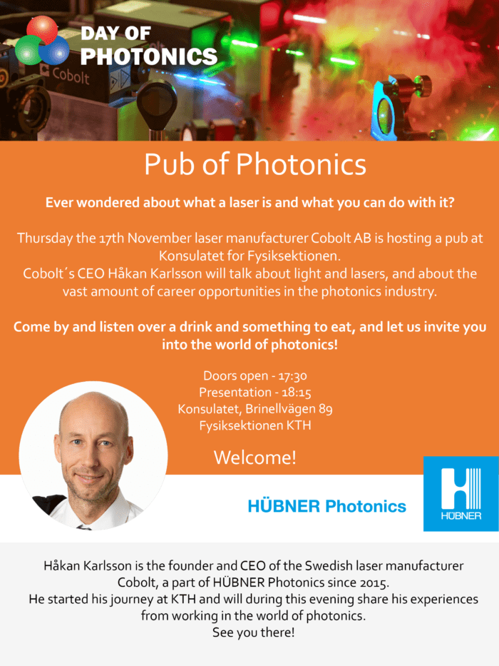 Day of Photonics 2022 - HÜBNER Photonics